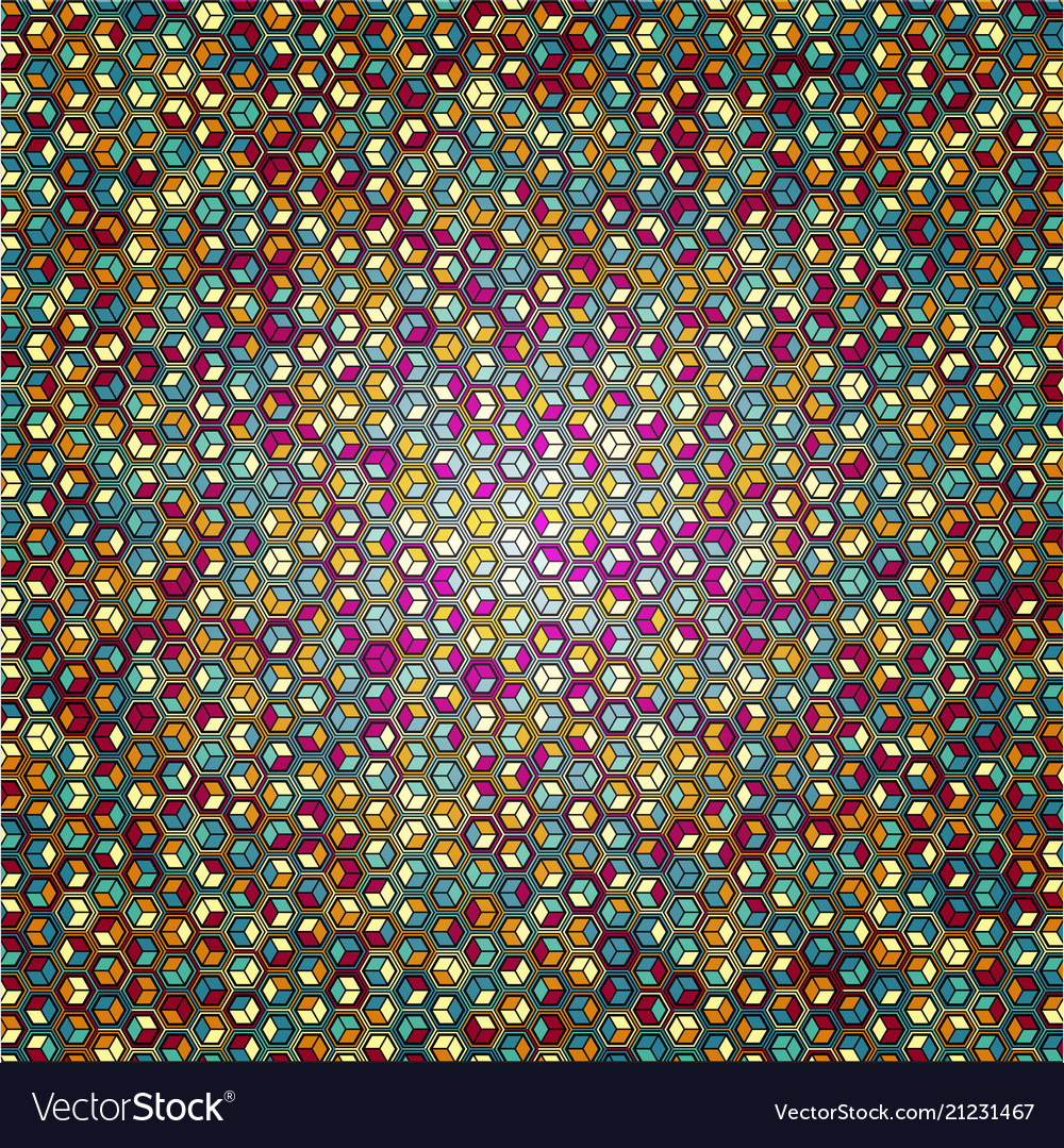 Geometric pattern abstract background design Vector Image