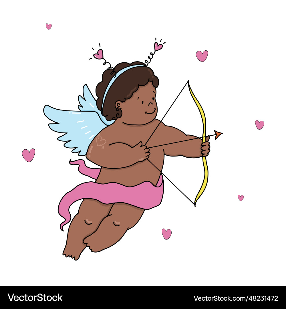Beautiful stock with cute hand Royalty Free Vector Image