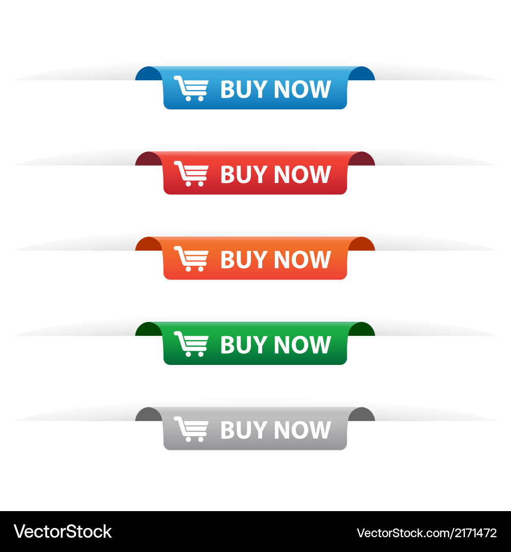 Buy now paper tag labels Royalty Free Vector Image