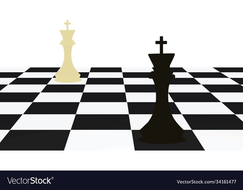 Chess table concept Royalty Free Vector Image - VectorStock