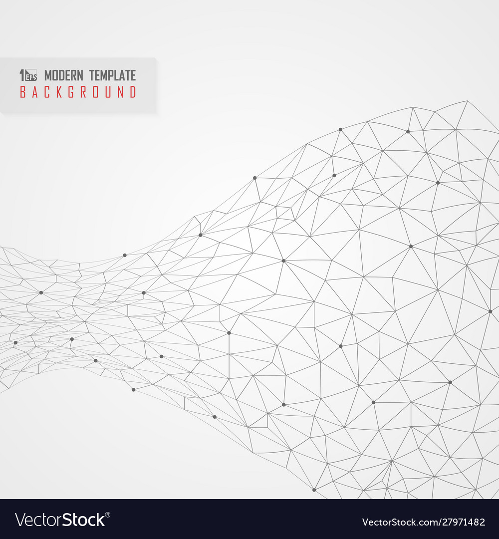 Abstract line geometric pattern design Royalty Free Vector