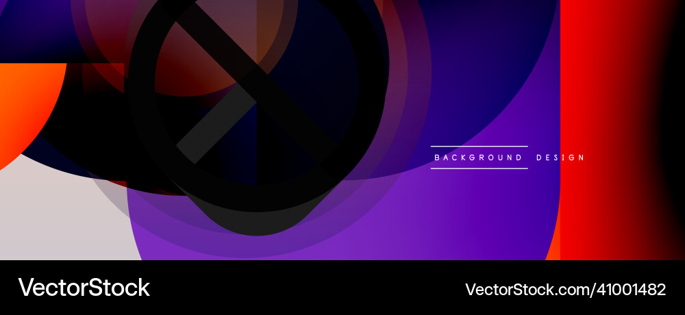 Geometrical minimal wallpaper geometric shapes Vector Image