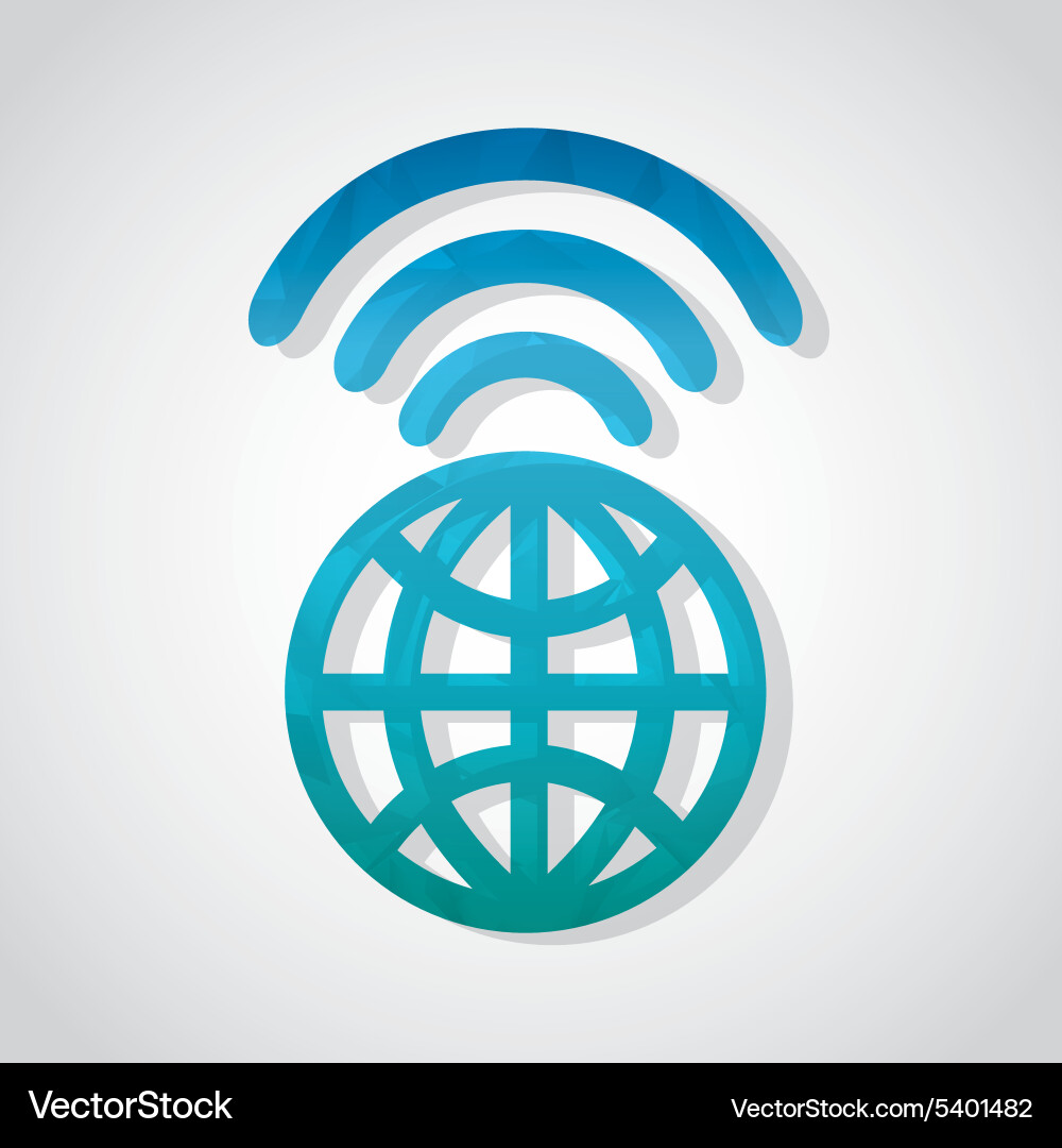 Wifi connection Royalty Free Vector Image - VectorStock