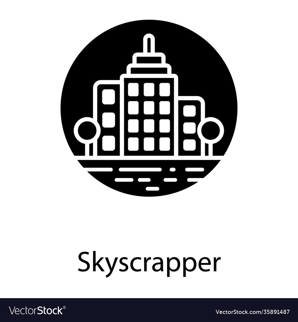 Skyscraper Royalty Free Vector Image - VectorStock