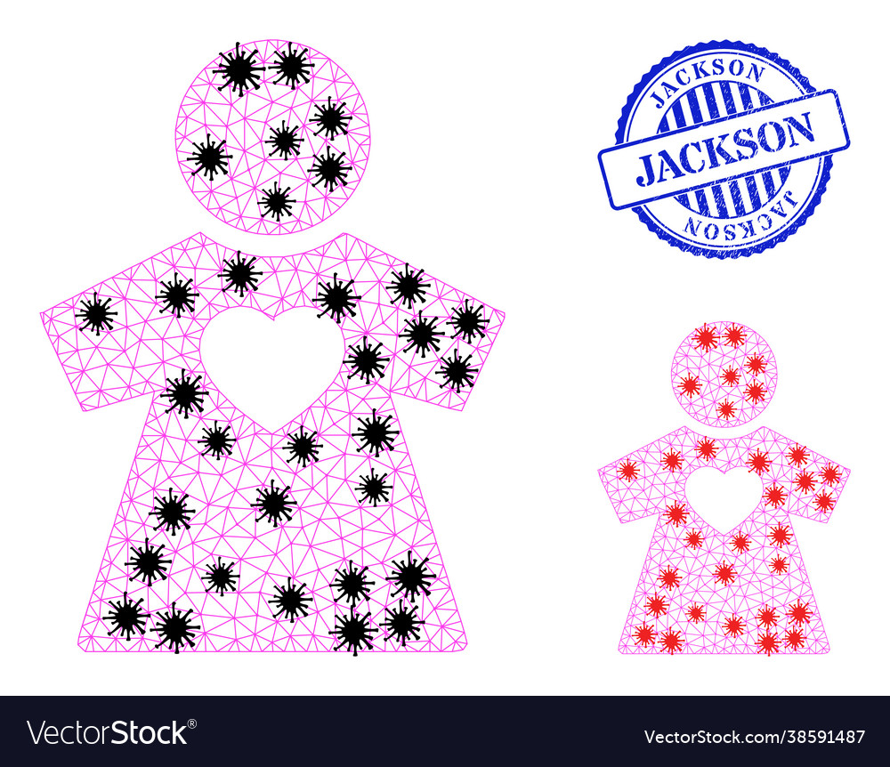 Wire frame mesh girlfriend pictograms Royalty Free Vector Wire frame mesh girlfriend pictograms Royalty Free Vector