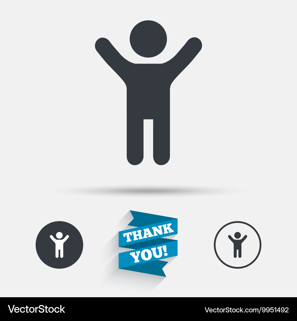 Child icon happy young boy symbol Royalty Free Vector Image