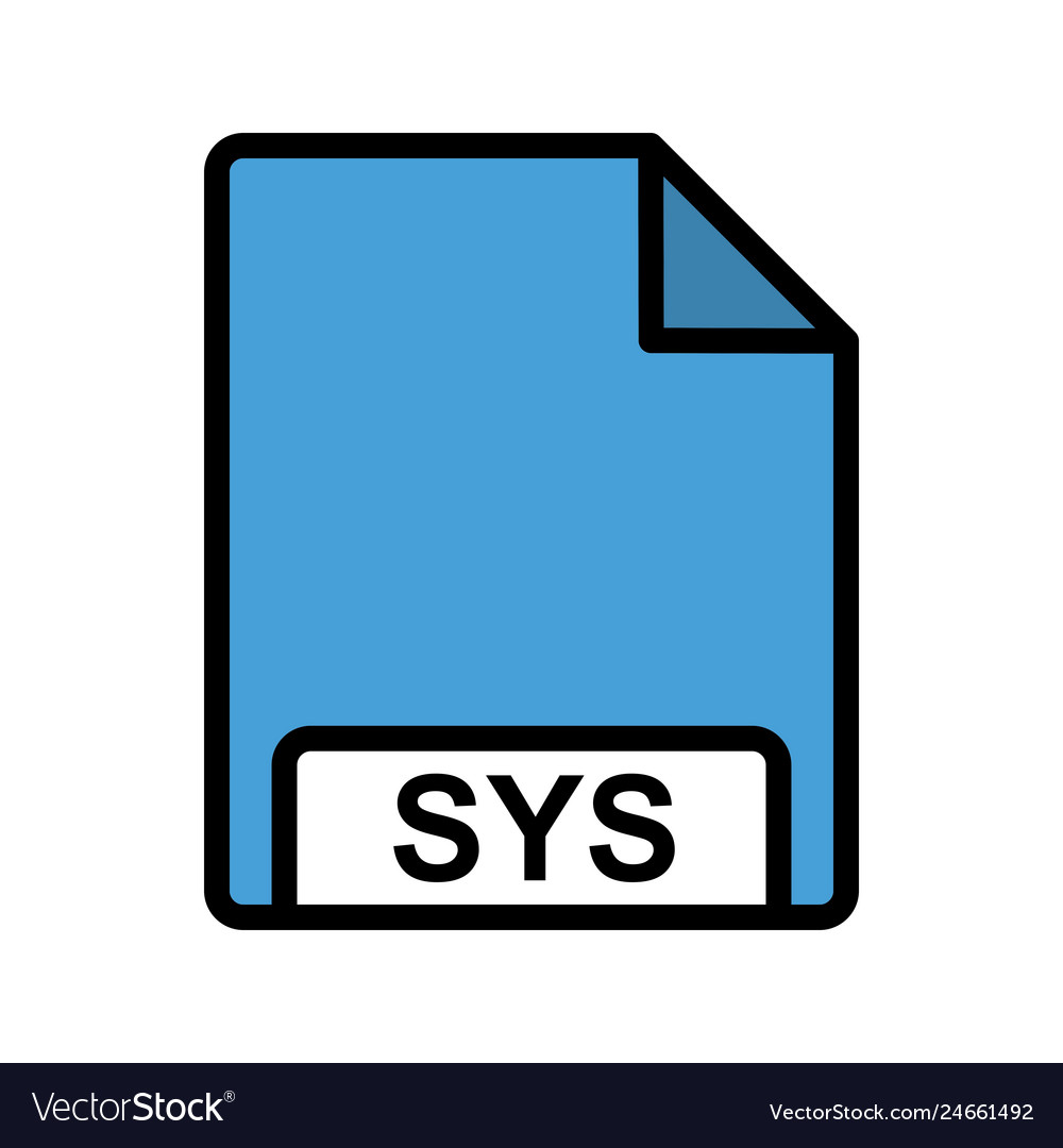 Sys icon Royalty Free Vector Image - VectorStock