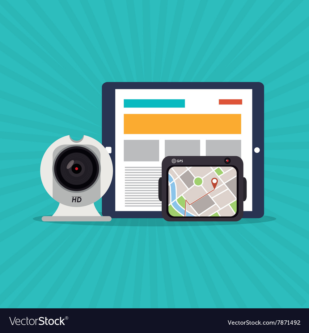 Technology icon design Royalty Free Vector Image