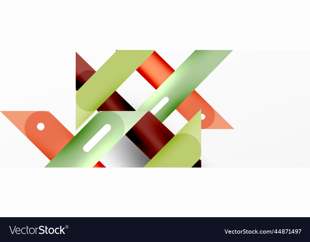 Background overlapping lines dynamic Royalty Free Vector