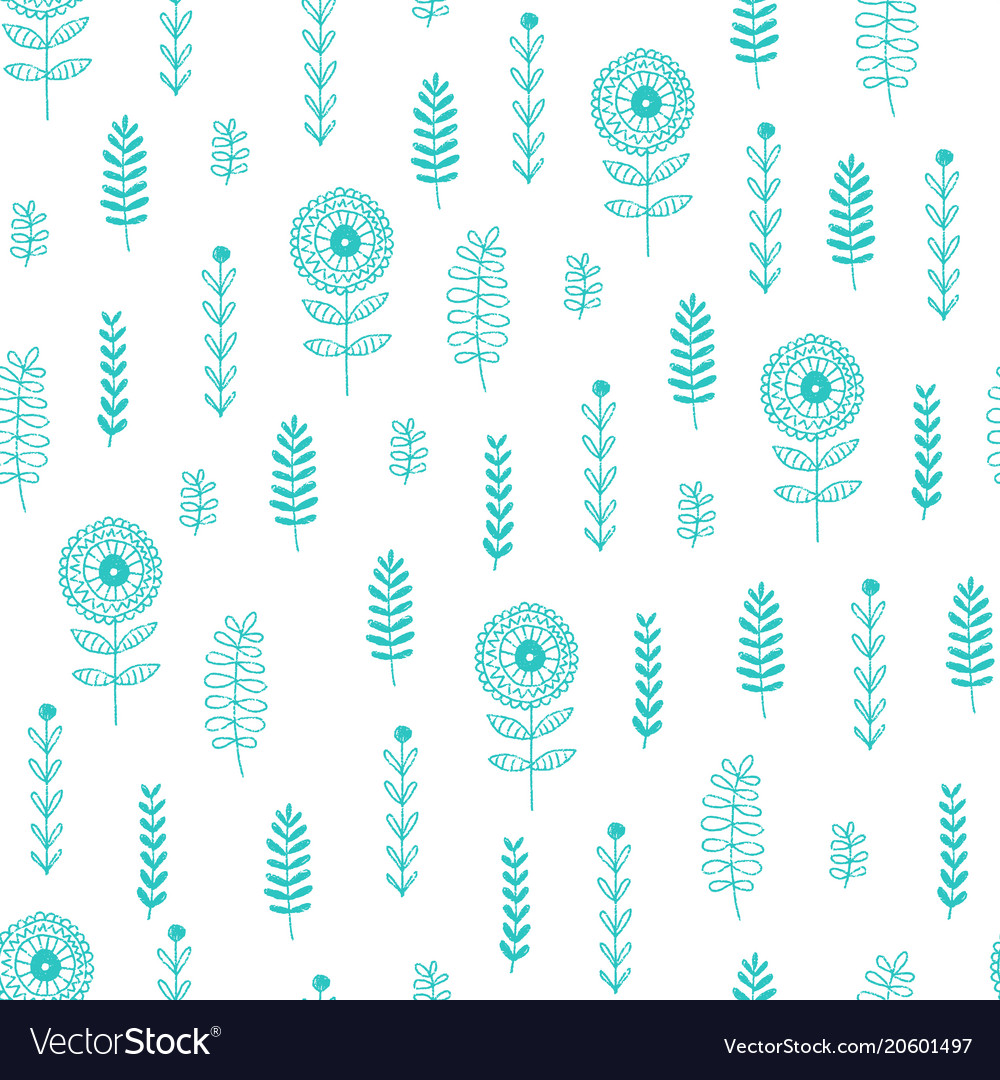 Hand drawn pattern Royalty Free Vector Image - VectorStock
