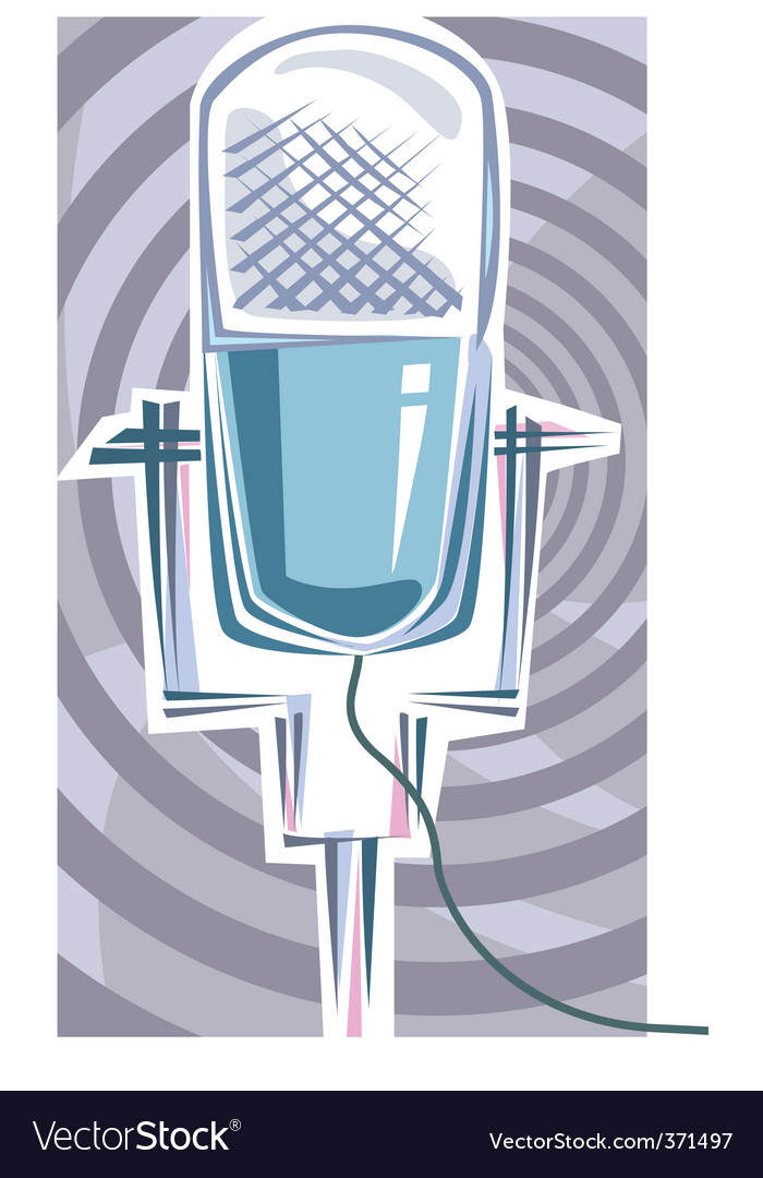 Microphone Royalty Free Vector Image - VectorStock