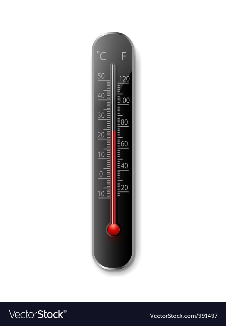 Thermometer Royalty Free Vector Image - VectorStock