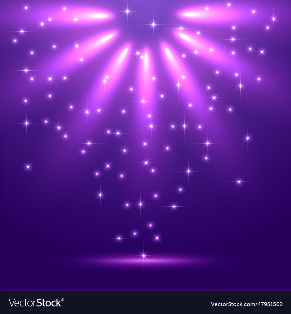 Abstract magic light background Royalty Free Vector Image