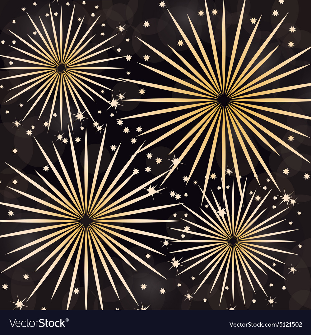 Firework design Royalty Free Vector Image - VectorStock