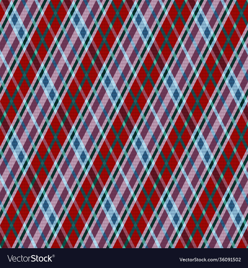 Rhombic seamless pattern Royalty Free Vector Image