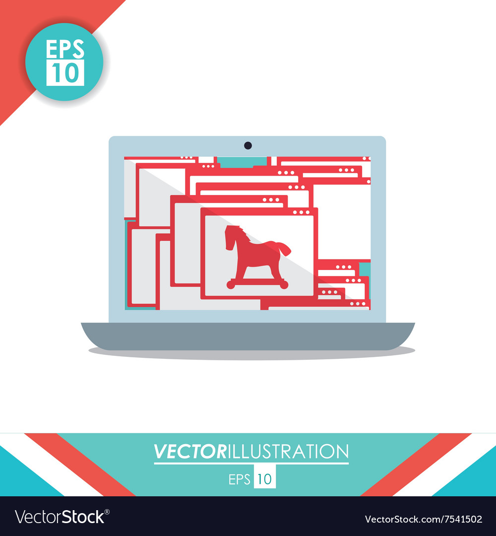 Security system design Royalty Free Vector Image