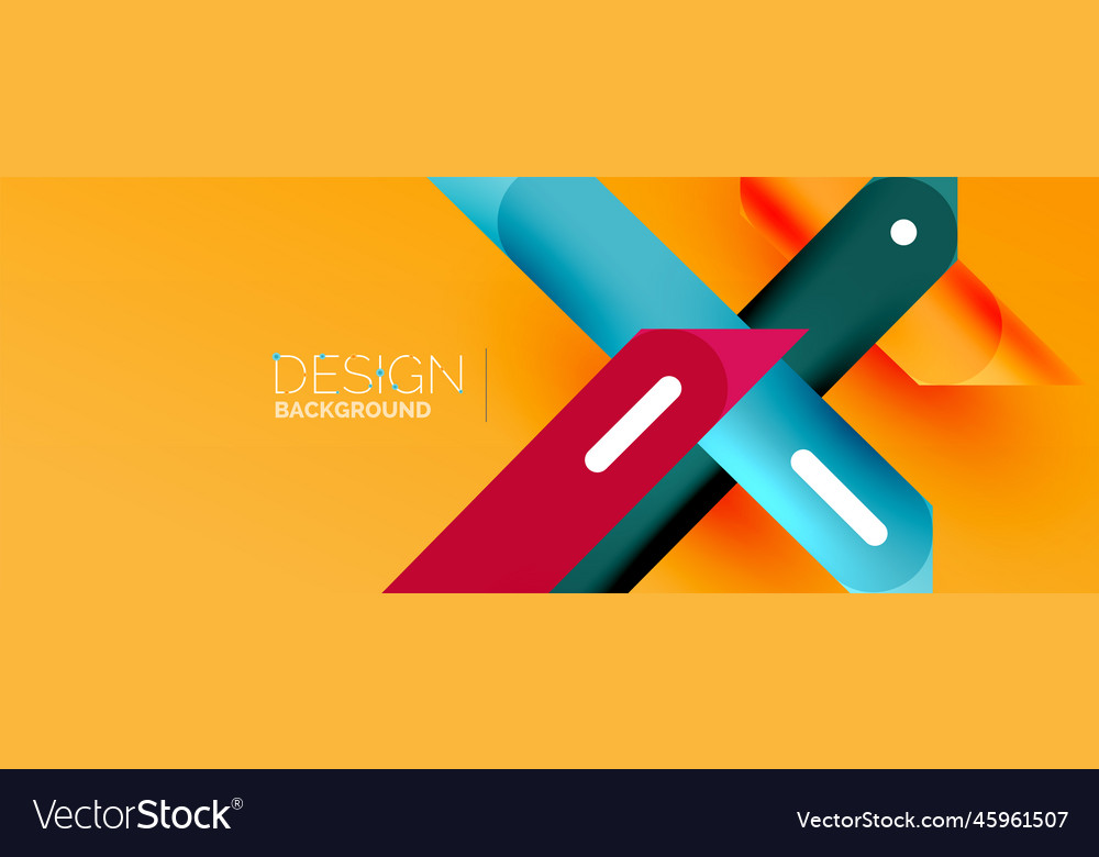 Background overlapping lines dynamic Royalty Free Vector