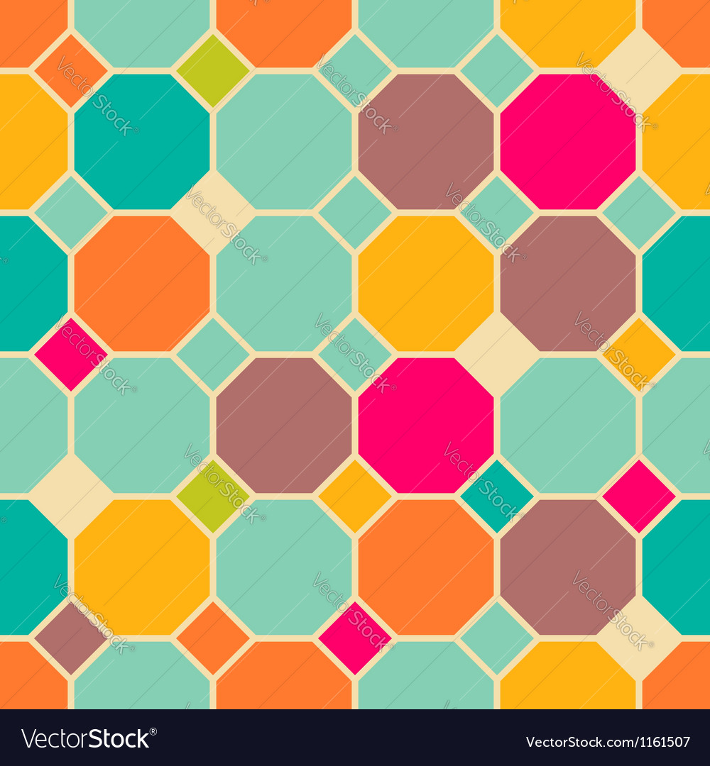 Geometric seamless pattern Royalty Free Vector Image
