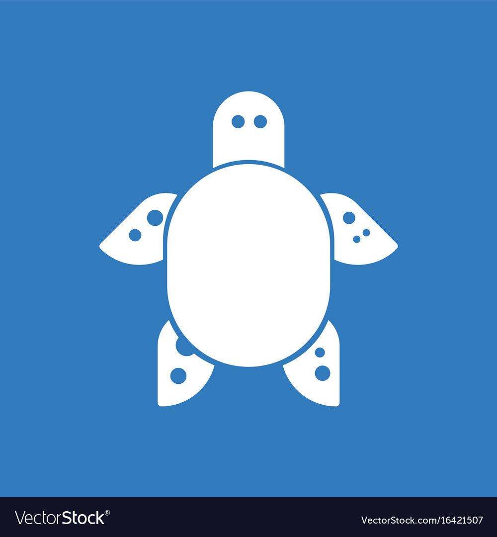 Sea turtle icon Royalty Free Vector Image - VectorStock