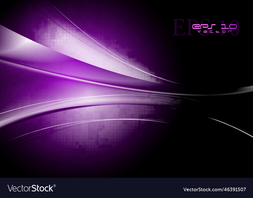 Tech waves backdrop Royalty Free Vector Image - VectorStock