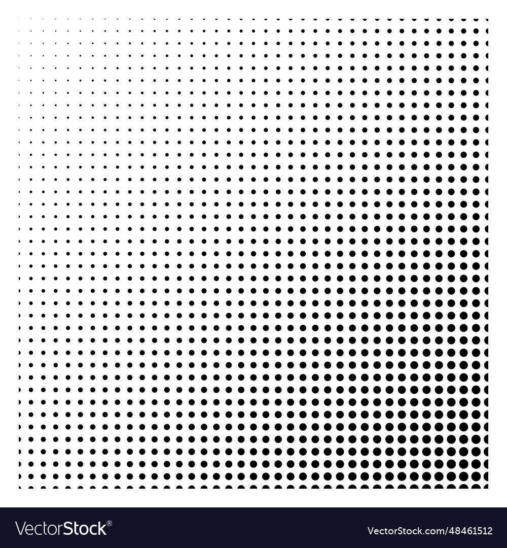 Halftone texture light gradient pattern in retro Vector Image