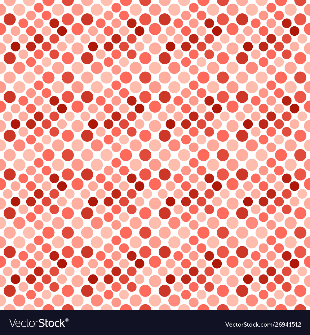 Seamless dot pattern background - red Royalty Free Vector