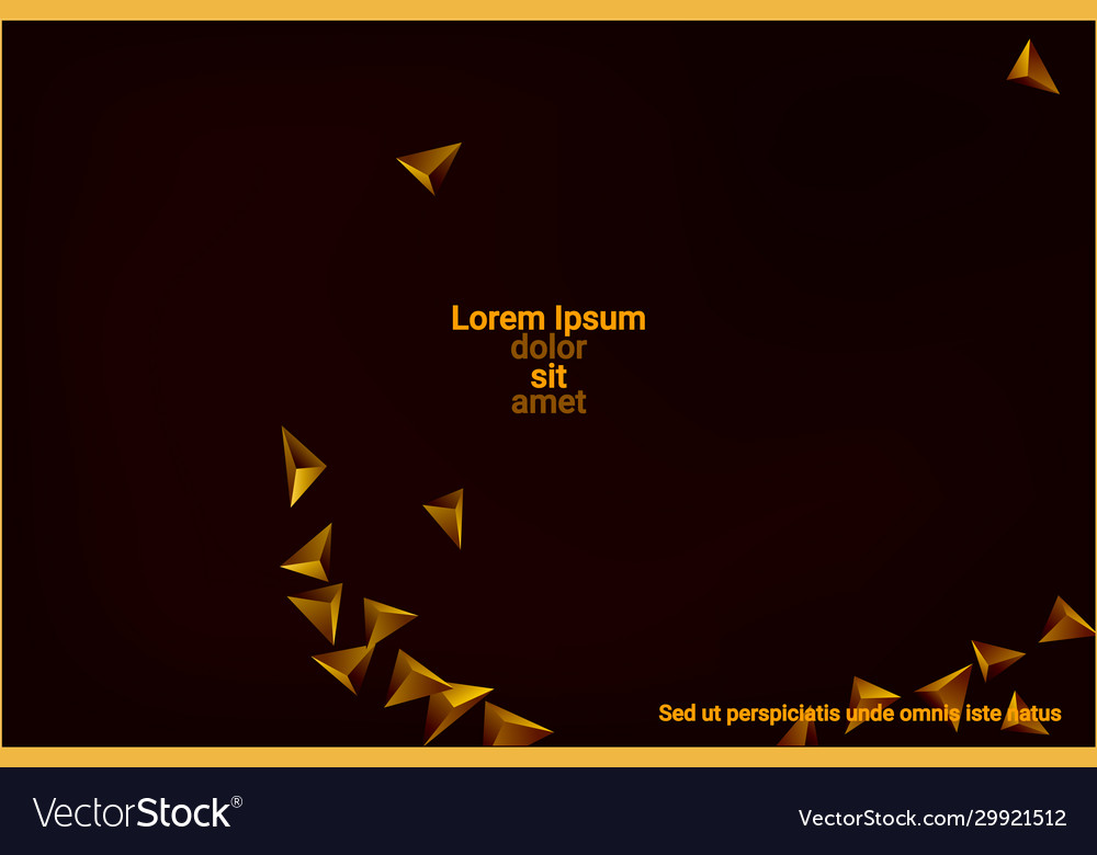 Triangular background Royalty Free Vector Image