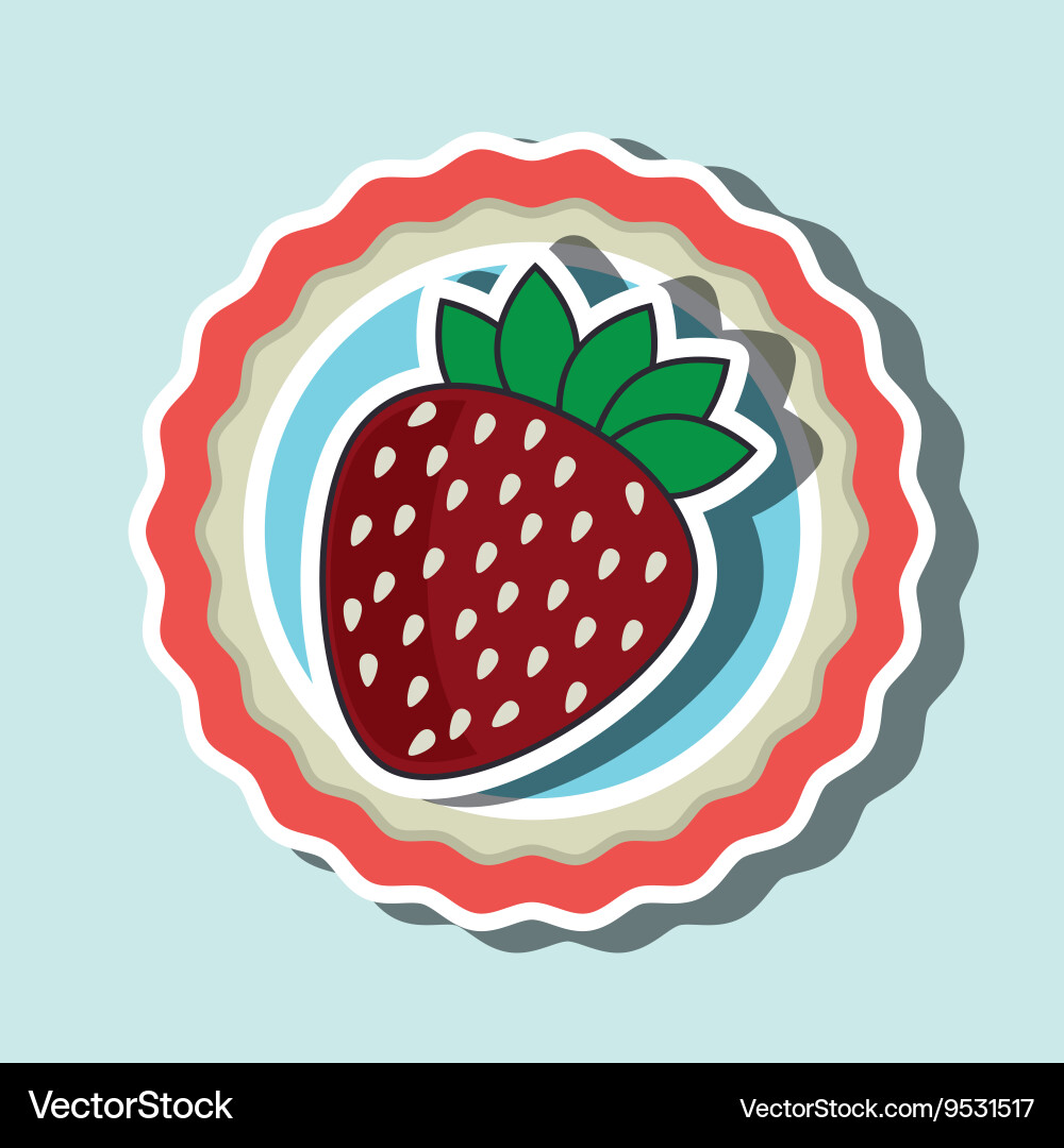 Delicious food design Royalty Free Vector Image