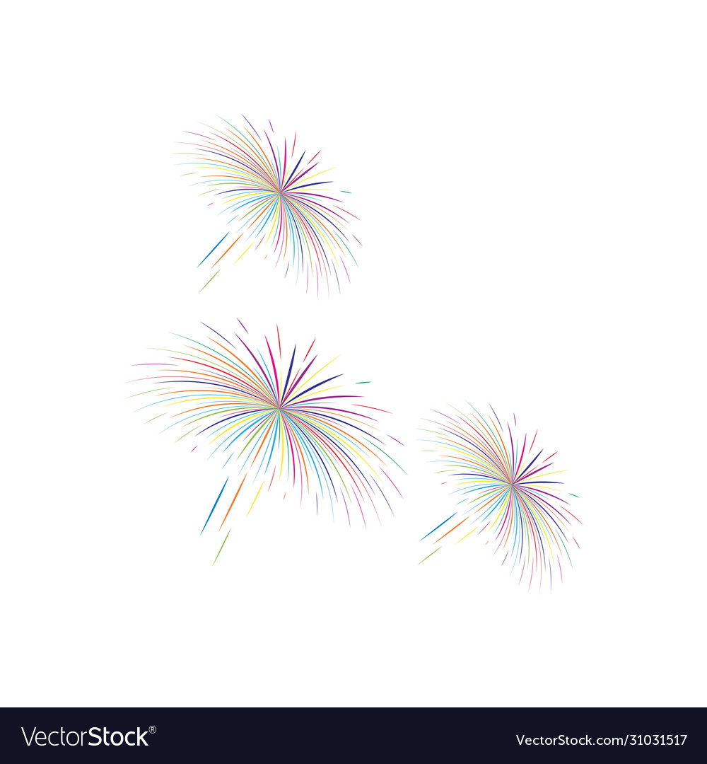Firework Royalty Free Vector Image - VectorStock