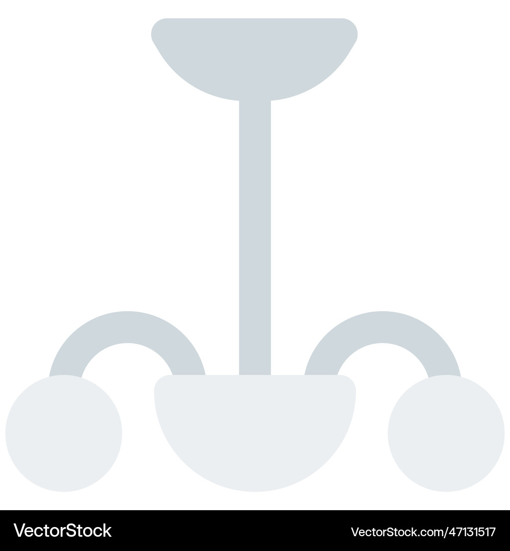 Modern light holder for living area Royalty Free Vector