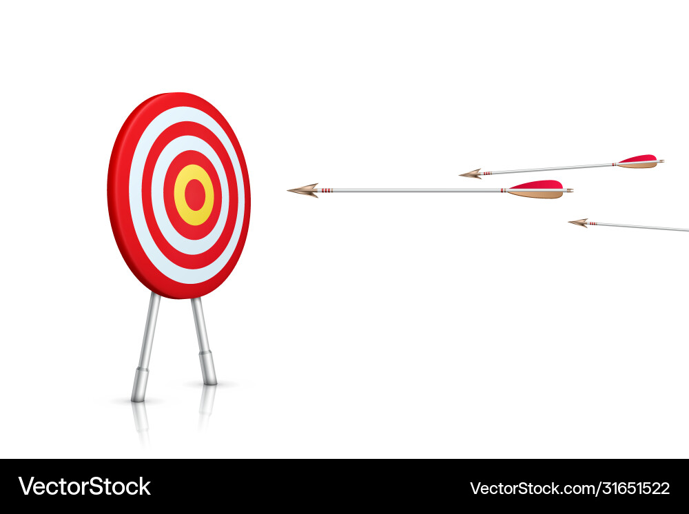 Path to success goal achievement concept Vector Image