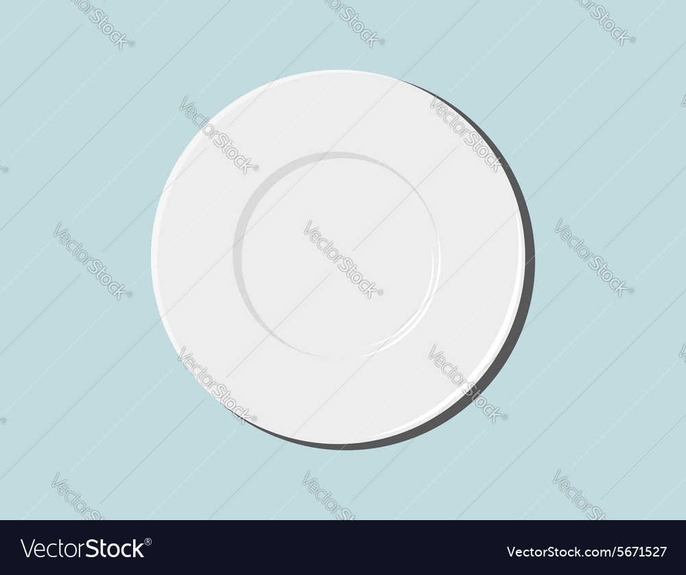 Plate Royalty Free Vector Image - VectorStock