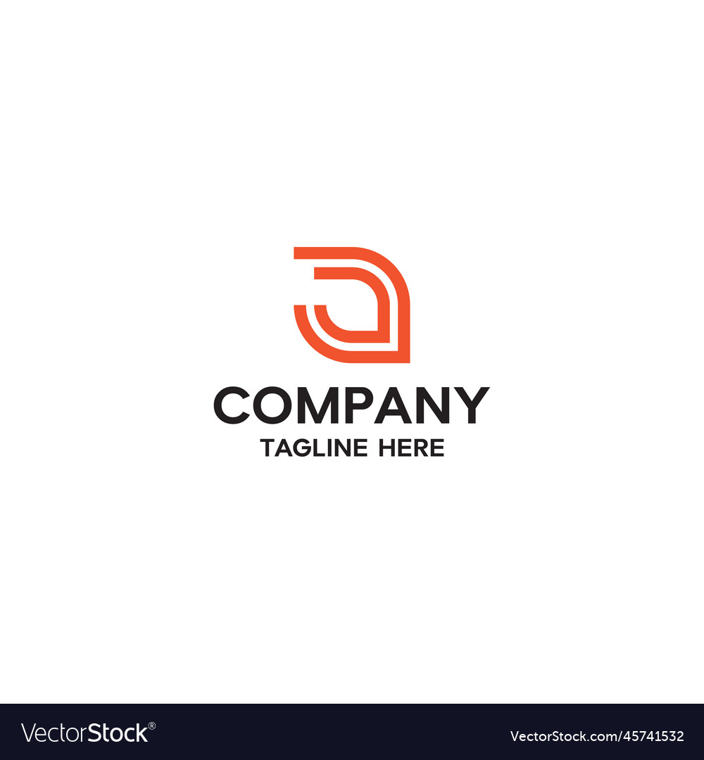 Letter j initial logo icon design template Vector Image Letter j initial logo icon design template Vector Image