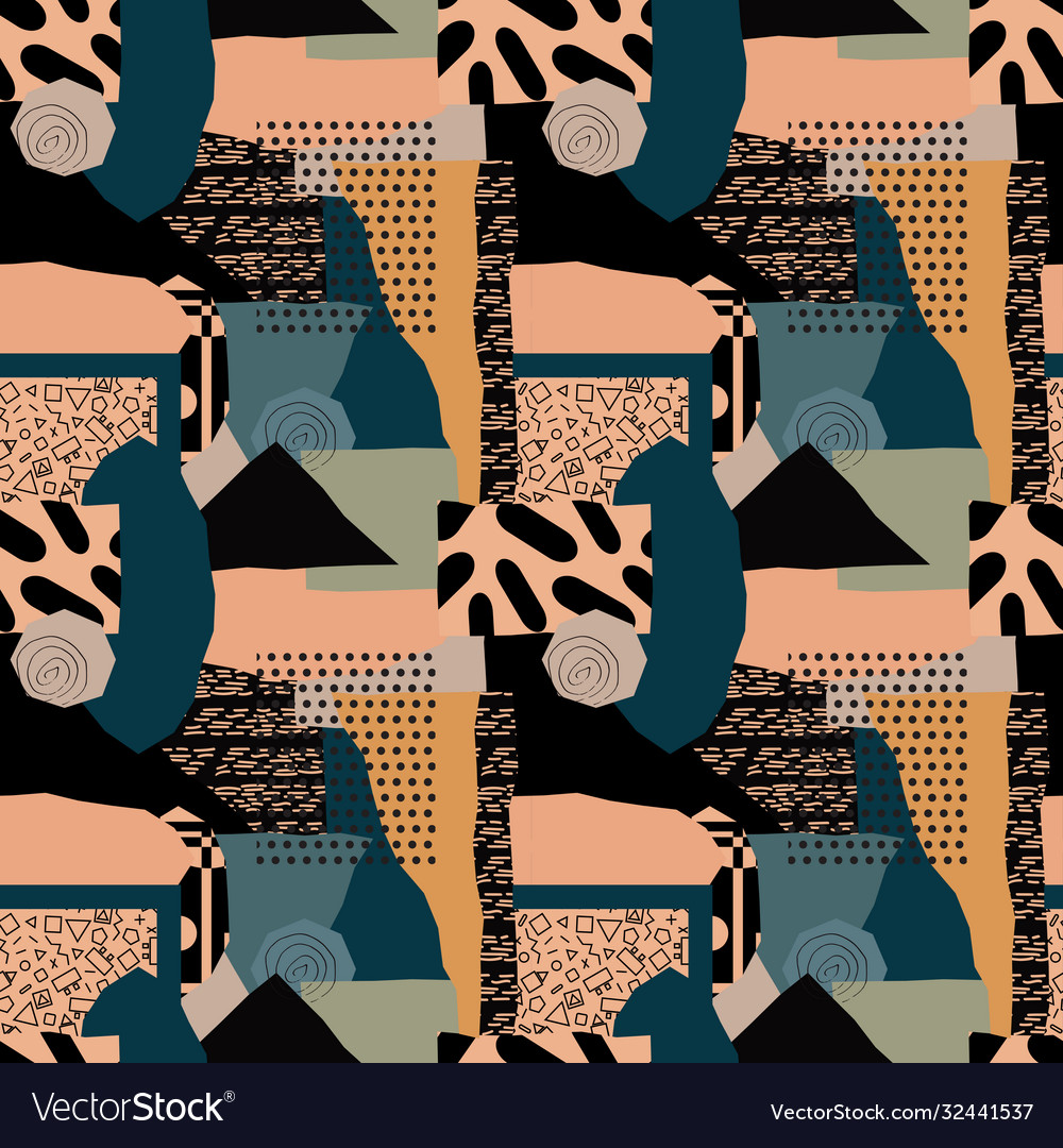 Abstract seamless pattern Royalty Free Vector Image