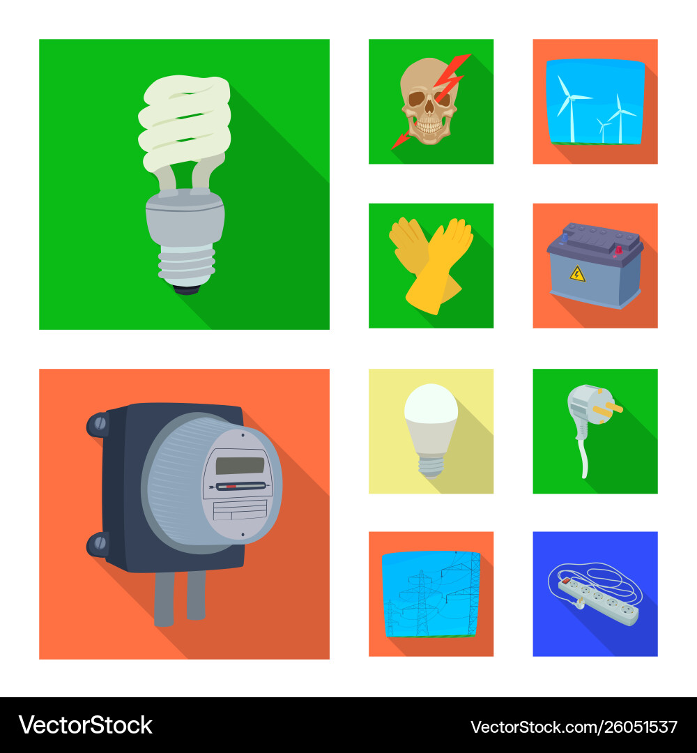 Design electricity and electric icon Royalty Free Vector