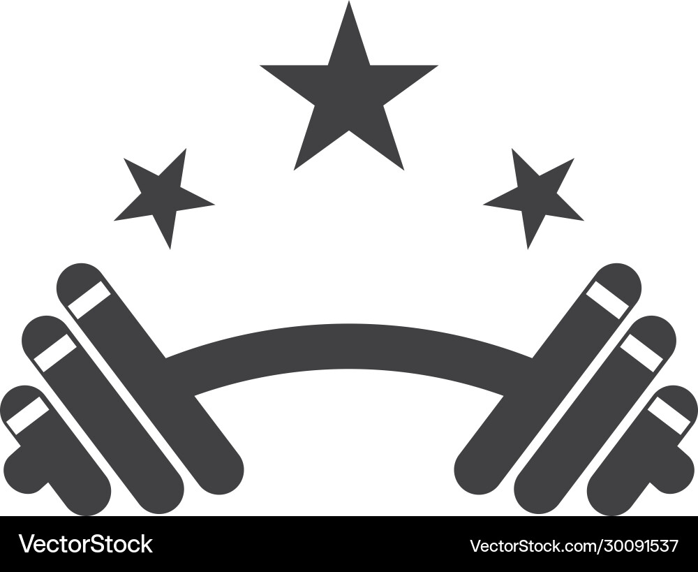 Fitness symbol Royalty Free Vector Image - VectorStock