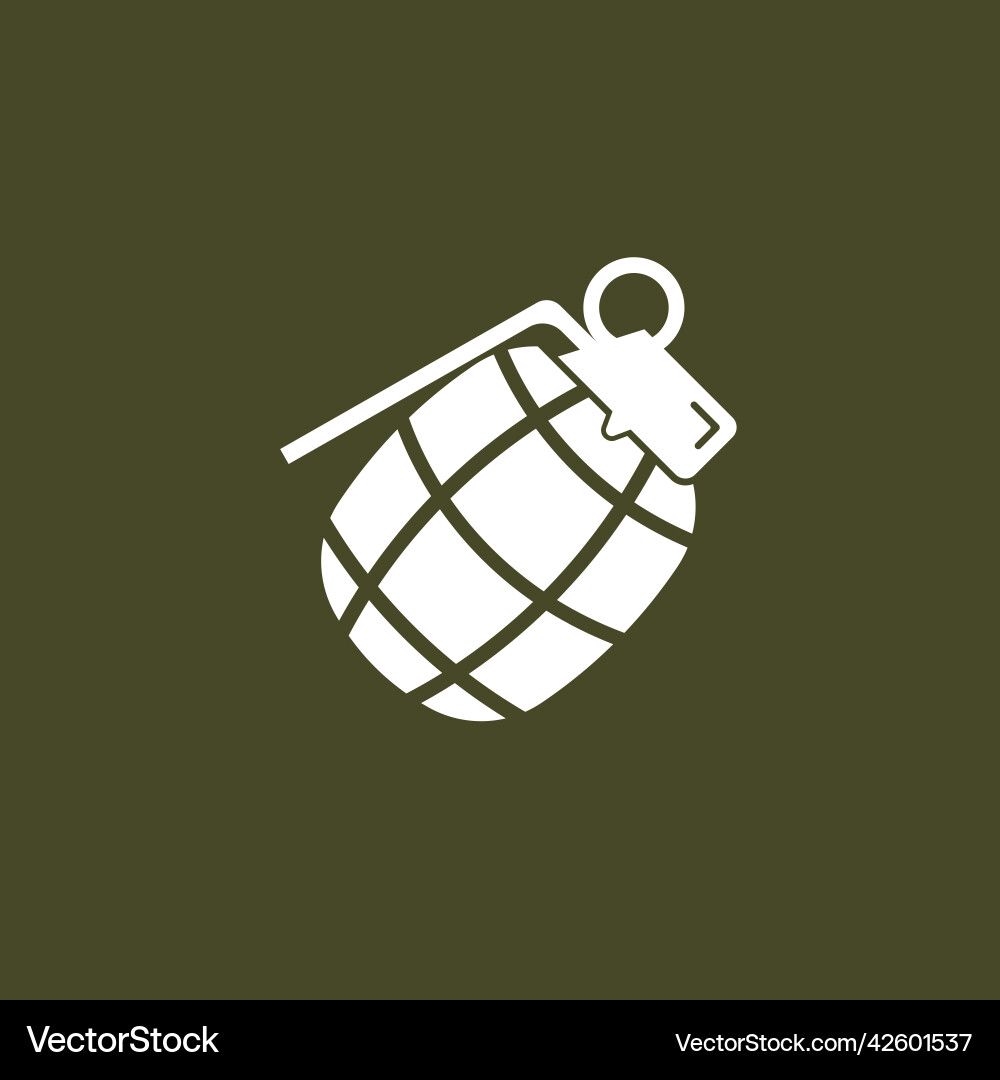 Grenade logo Royalty Free Vector Image - VectorStock