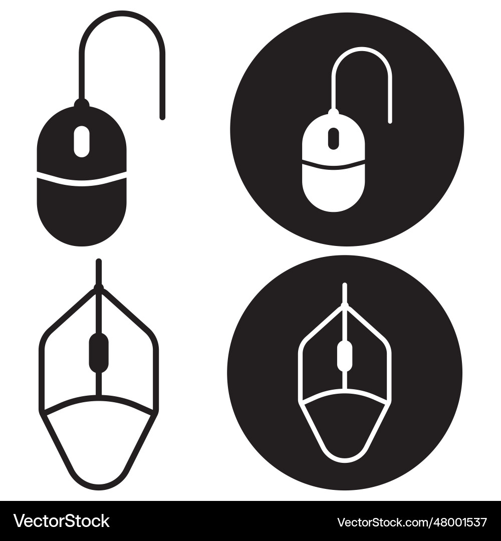 Mouse icon Royalty Free Vector Image - VectorStock
