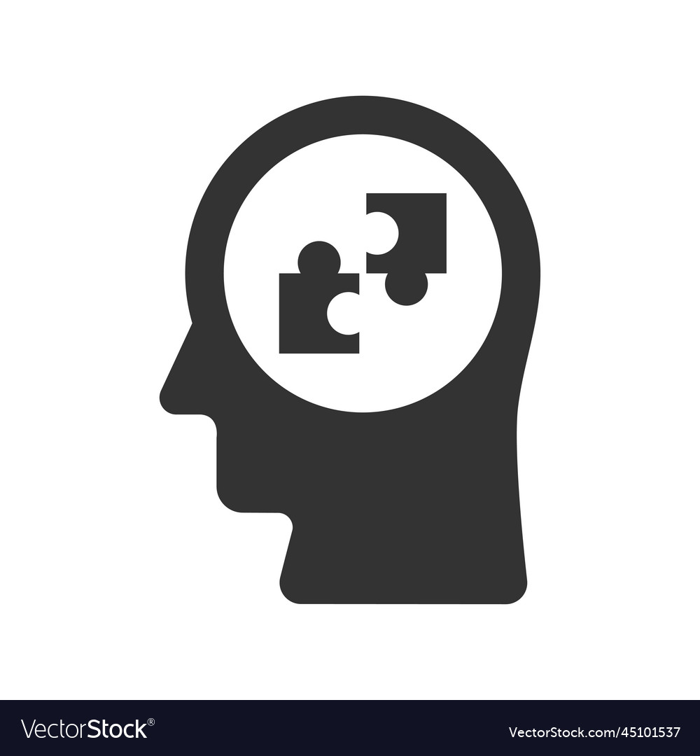 Problem solution icon Royalty Free Vector Image