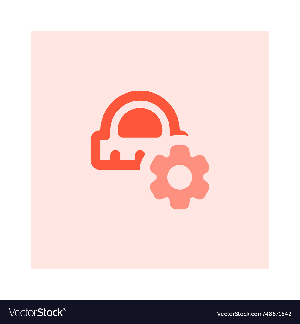 Parameter configuration before using rulers Vector Image
