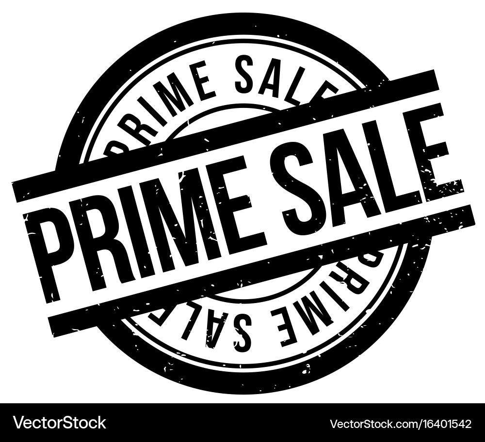 Prime sale rubber stamp Royalty Free Vector Image