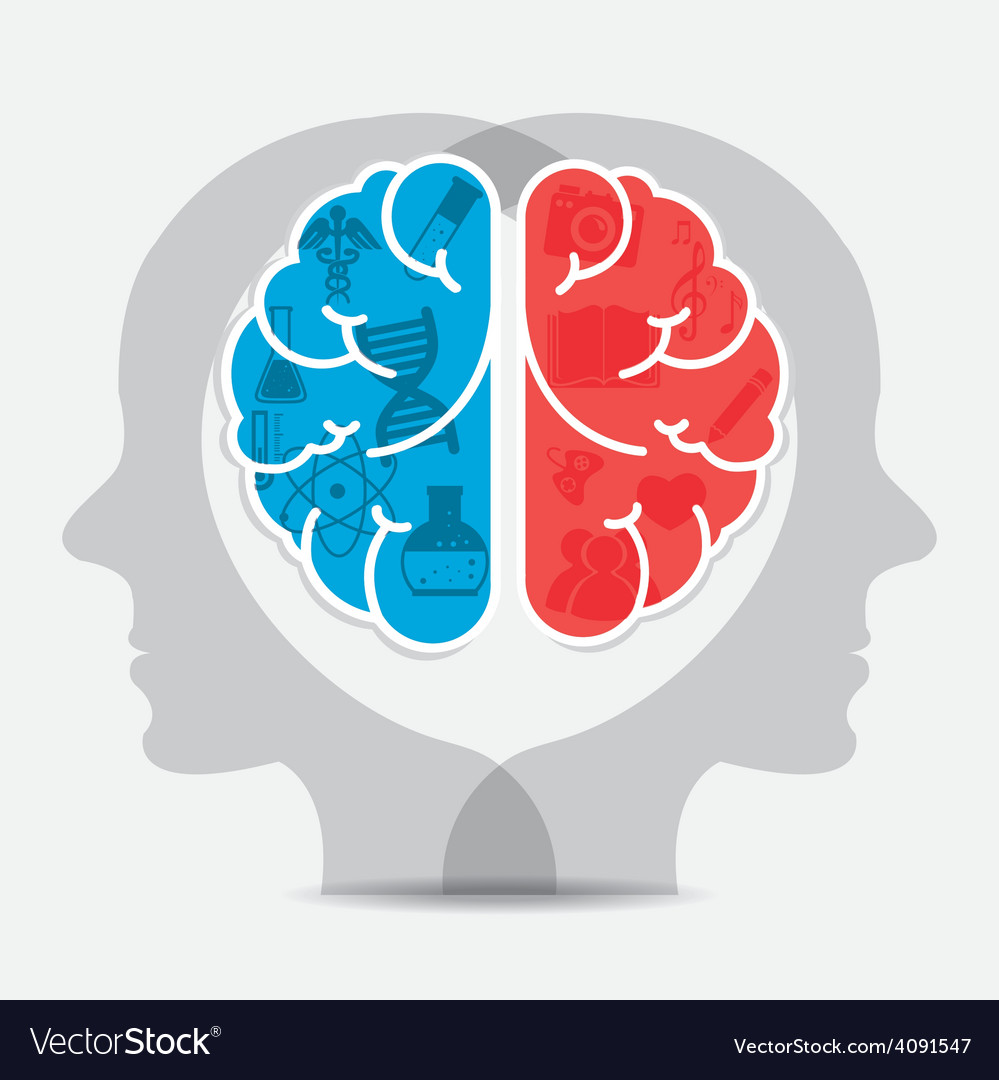 Brain design Royalty Free Vector Image - VectorStock