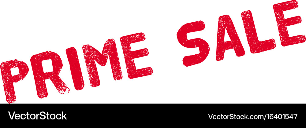 Prime sale rubber stamp Royalty Free Vector Image