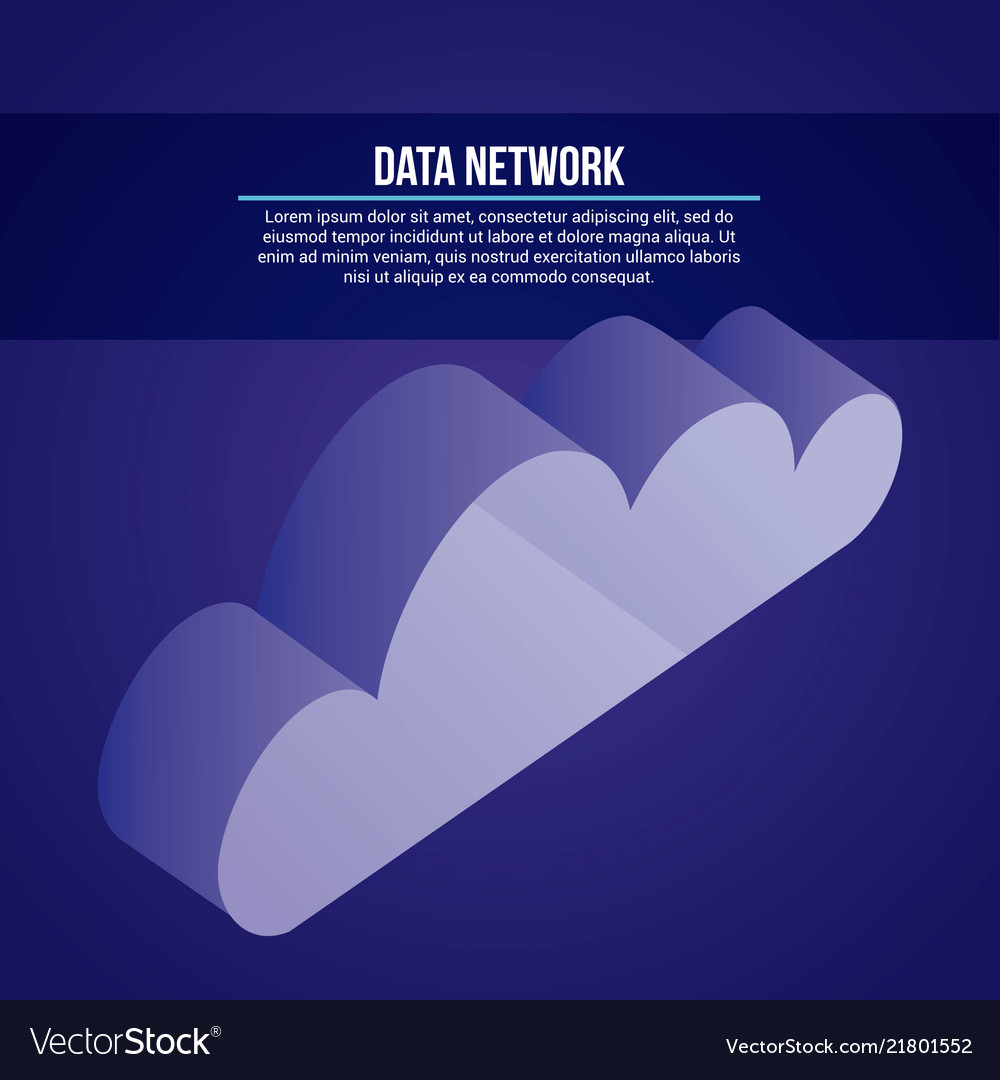 Data network related Royalty Free Vector Image