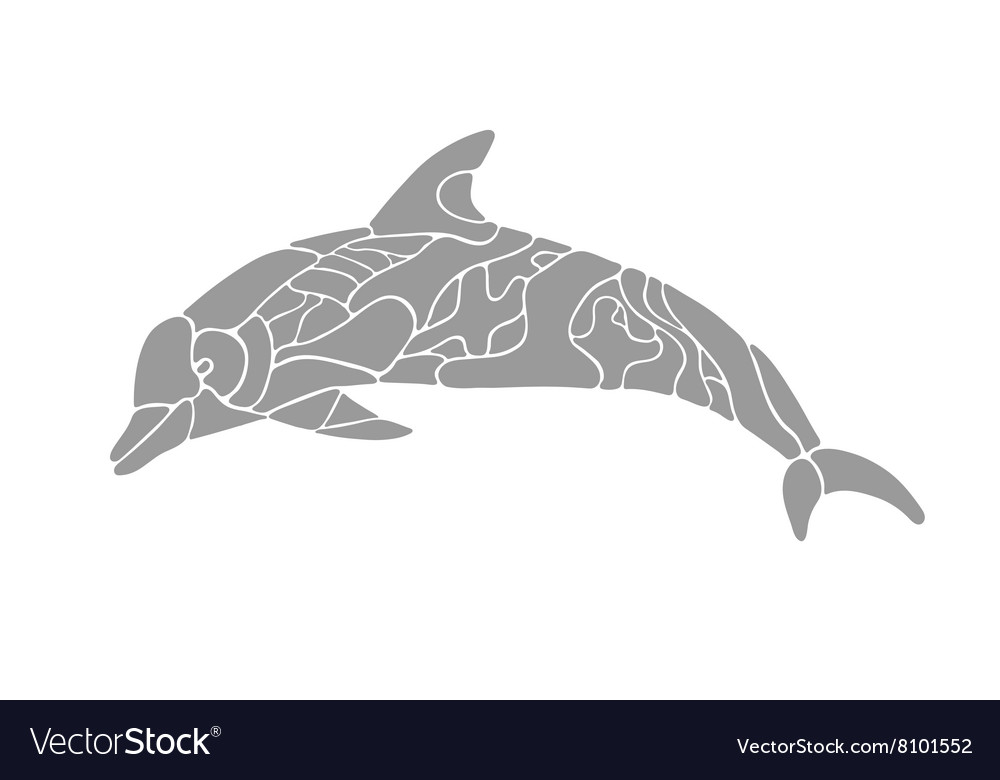 Dolphin Royalty Free Vector Image - VectorStock