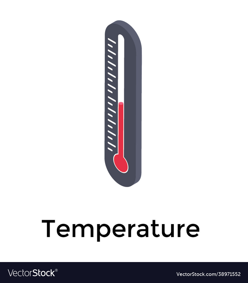 Temperature Royalty Free Vector Image - VectorStock
