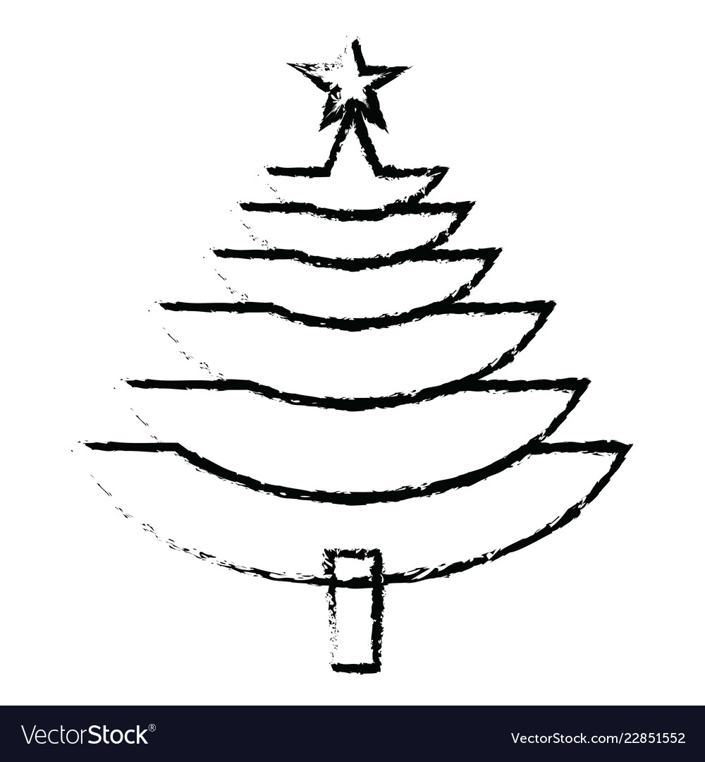 Tree icon in creative design with elements Vector Image