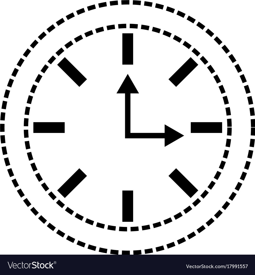 Clock Royalty Free Vector Image - VectorStock
