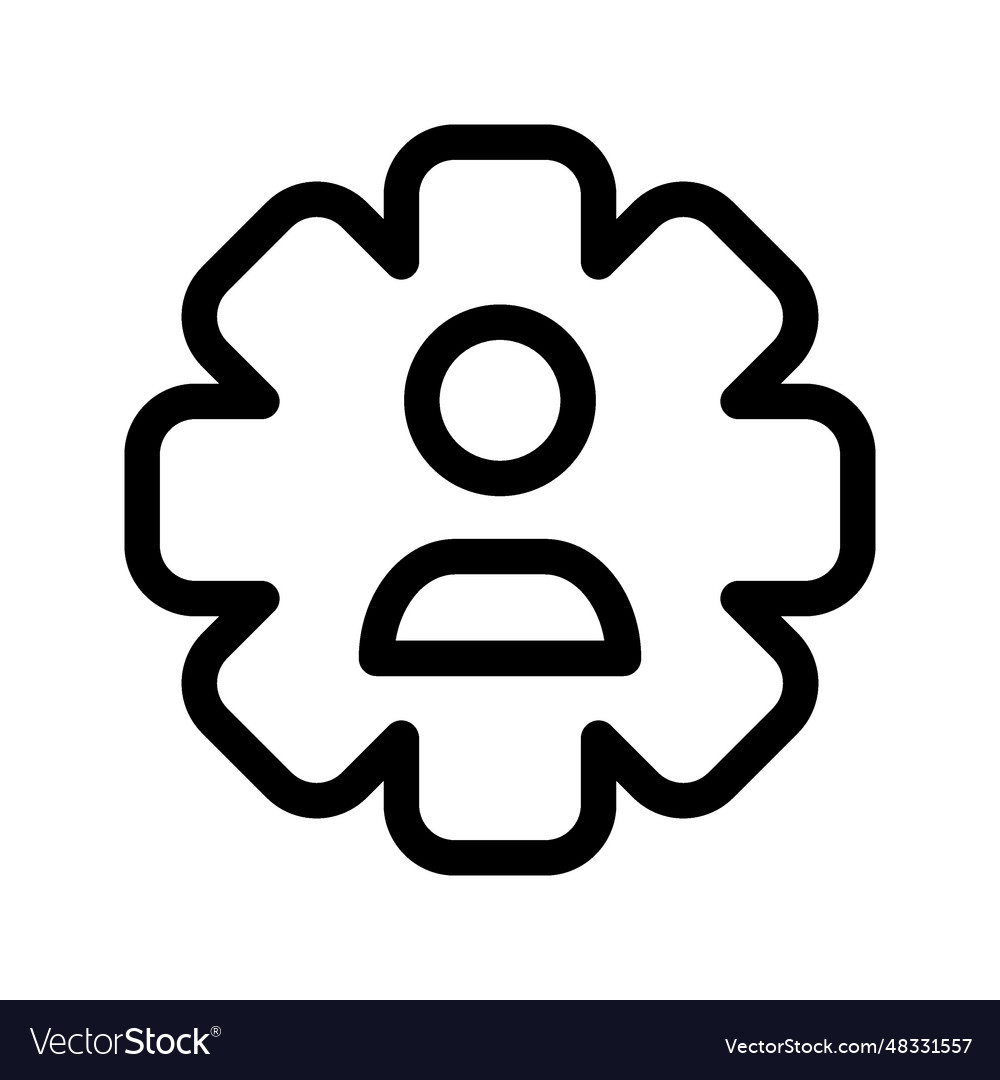 Personalization icon Royalty Free Vector Image Personalization icon Royalty Free Vector Image