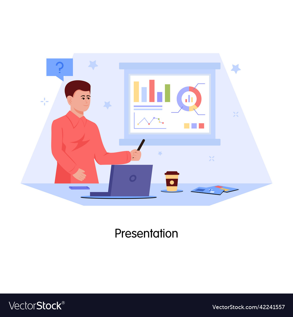 Presentation Royalty Free Vector Image - VectorStock